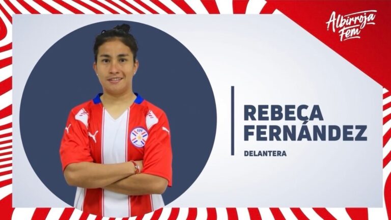 Paraguay cita a Rebeca Fernández y será rival de Chile en Copa América